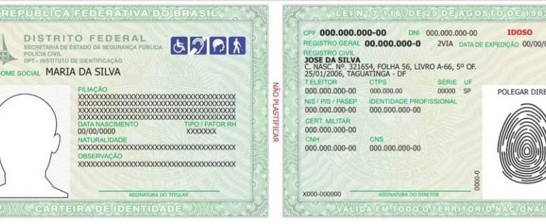 Conheça o novo modelo de RG que será emitido em todo o Paraná até o fim ...